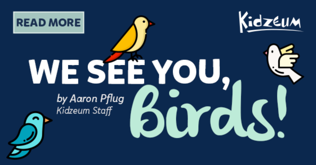 We See You, Birds! • Kidzeum | Kidzeum of Health and Science